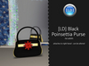 Second Life Marketplace - [LD] Black Poinsettia Purse no anim